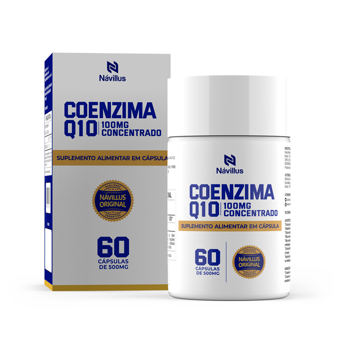 Coenzima Q10 100mg – Ultra Concentrado para Energia e Performance | 60 ...