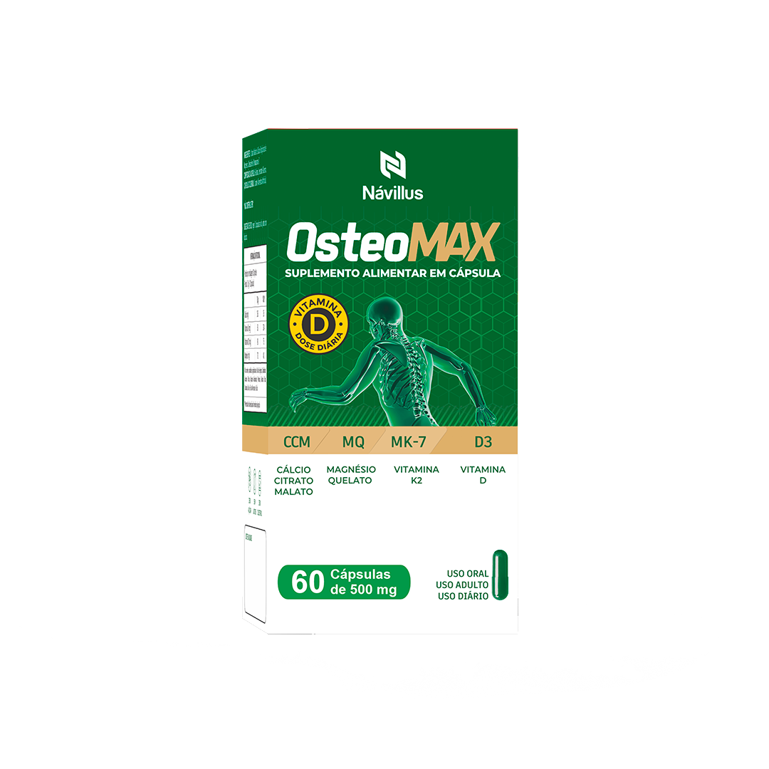 OsteoMax – Suporte Completo para Saúde Óssea | 60 Cáps – Návillus