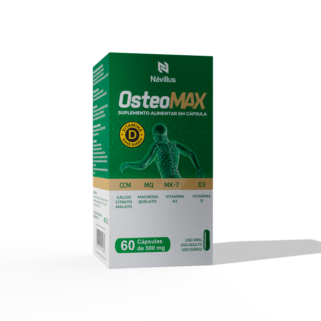 OsteoMax – Suporte Completo para Saúde Óssea | 60 Cáps – Návillus