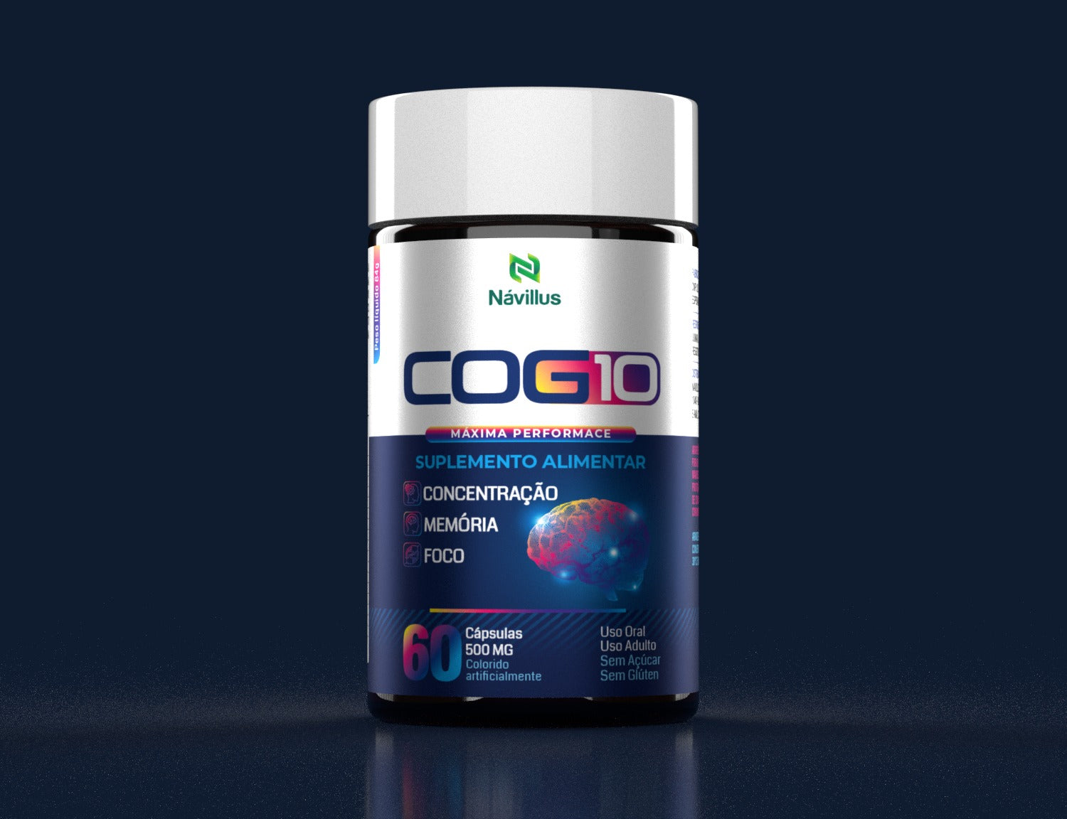 COG10 60 Caps (Coenzima Q10 100mg + Associação)